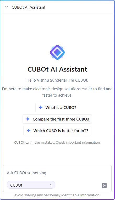 Select the CUBO™